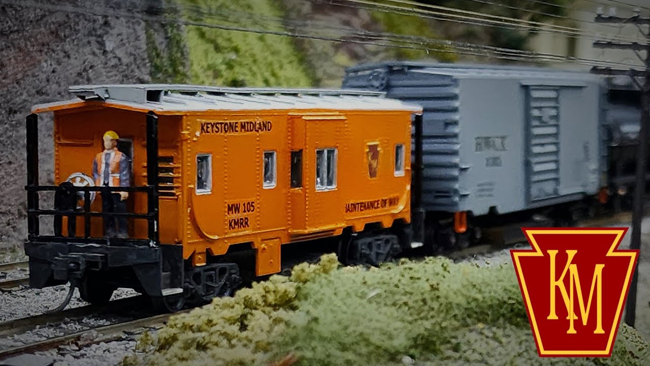 HO Scale Weed Sprayer Train! - YouTube