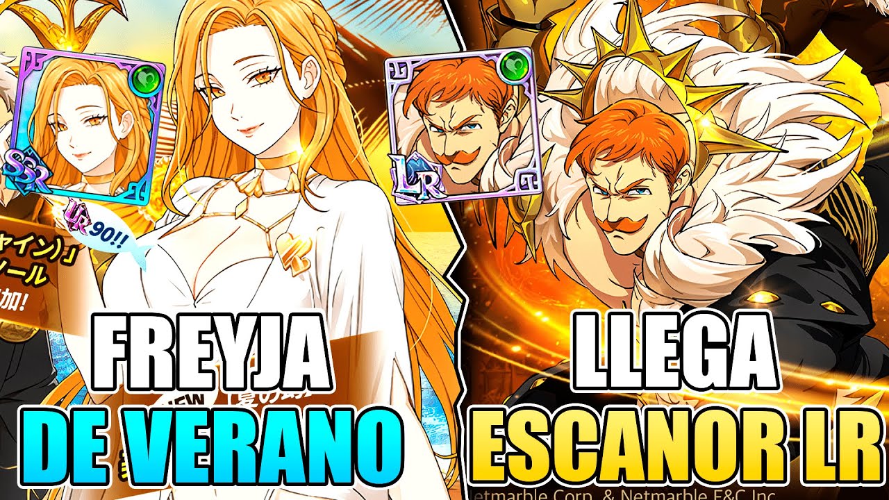 ¡ESCANOR LR🟢, LLEGA FREYJA de VERANO🏖️, REGRESA el HEROE ARENA Y MAS! #7dsgrandcross - YouTube