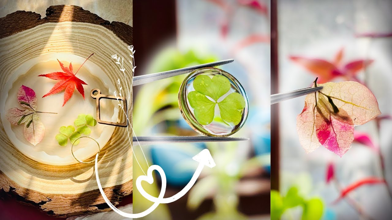 How an Artist Thinks 🤔 | Part 2 | Resin Jewellery Making Process 🌸 ...