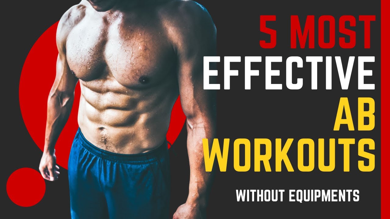 5 Most Effective Abs Workouts for a Stronger Core🔥 | without Equipments ...