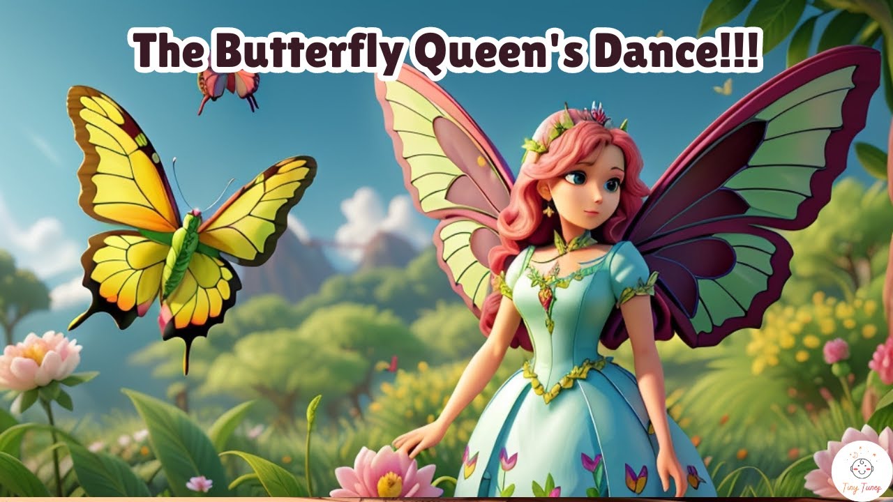 The Butterfly Queen's Dance - TinyTunes | Kids Rhymes & Songs - YouTube