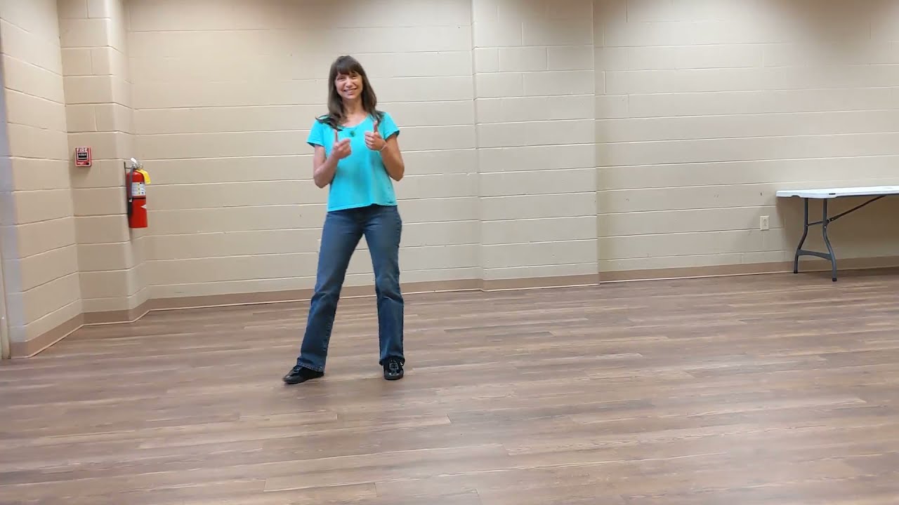 I Was On A Boat Line Dance Walkthrough - YouTube