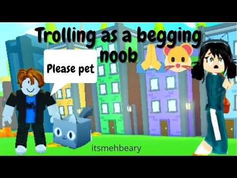 Trolling as a begging noob - YouTube