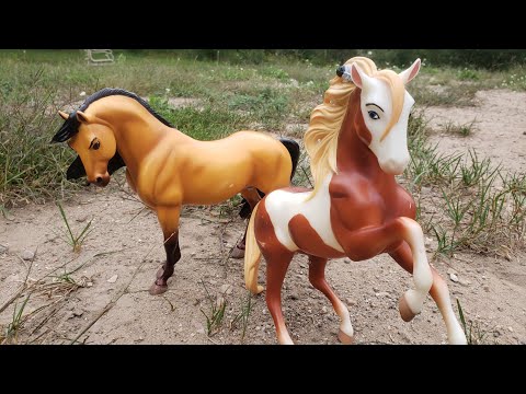 Breyer original Spirit & Rain - YouTube