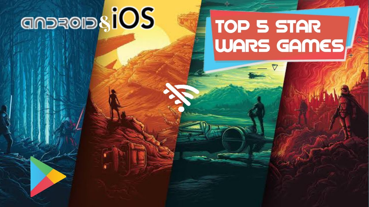 Top 5 Star Wars Games on Android & iOS | Faul - YouTube