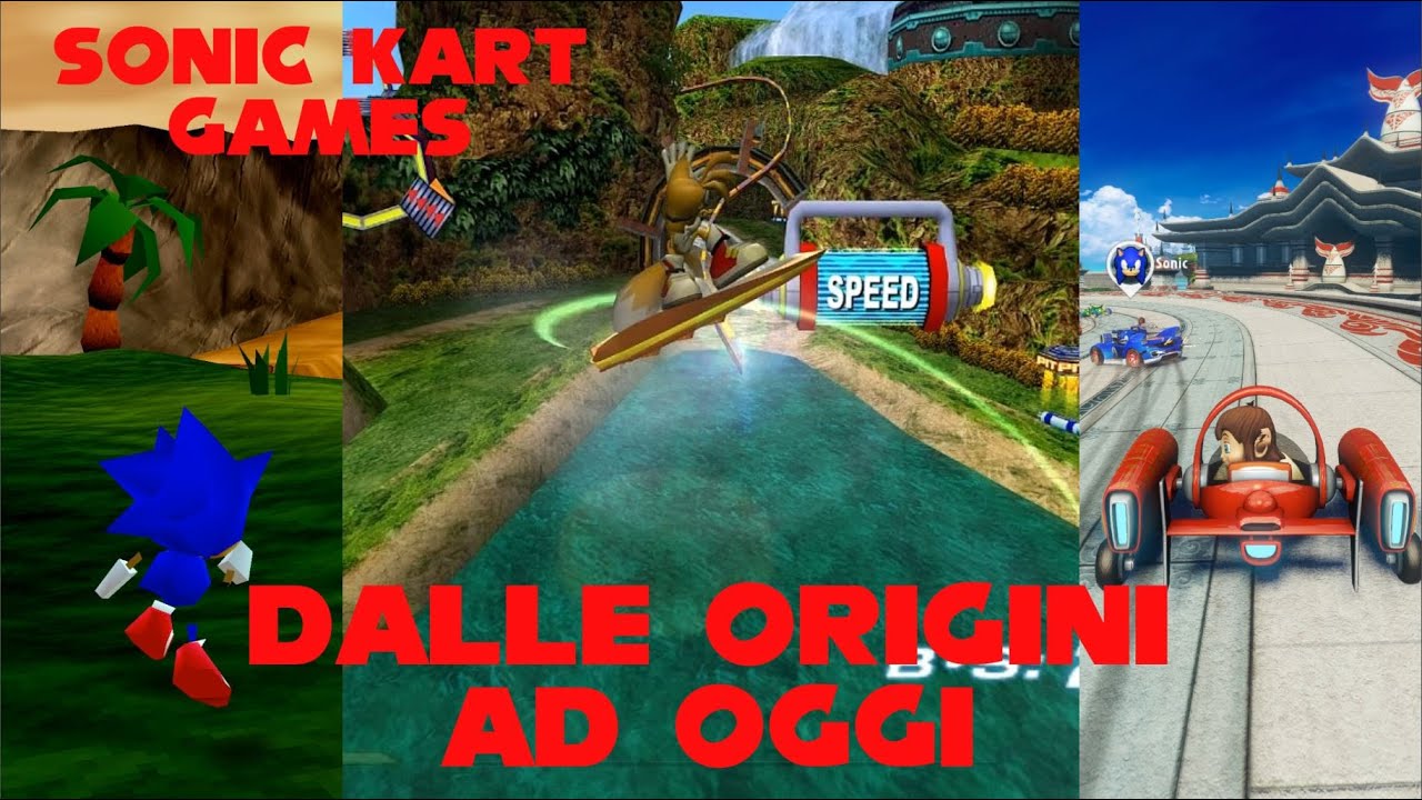 Kart Racing Sonic Games: Dalle origini ad oggi! - YouTube