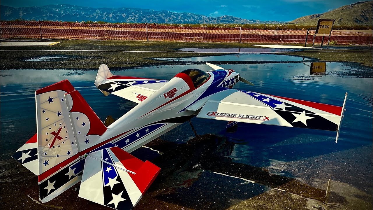 Quick preview of the Extreme flight 60 laser v3 - YouTube