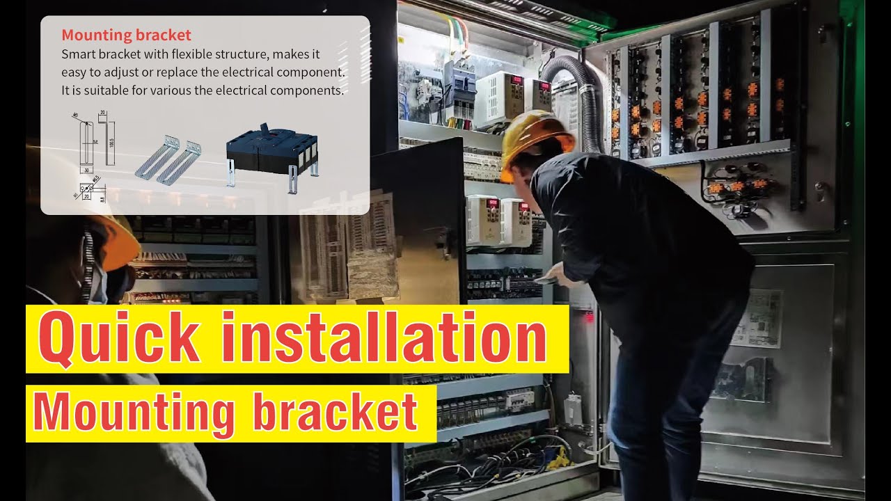 How to install electrical distribution box quickly? - YouTube