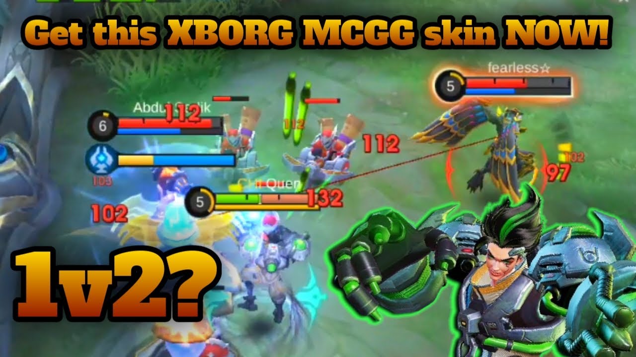 X.Borg MCGG Skin is INSANE THIS 2025 SEASON! 1v2 Clutch + 14 Kills ...