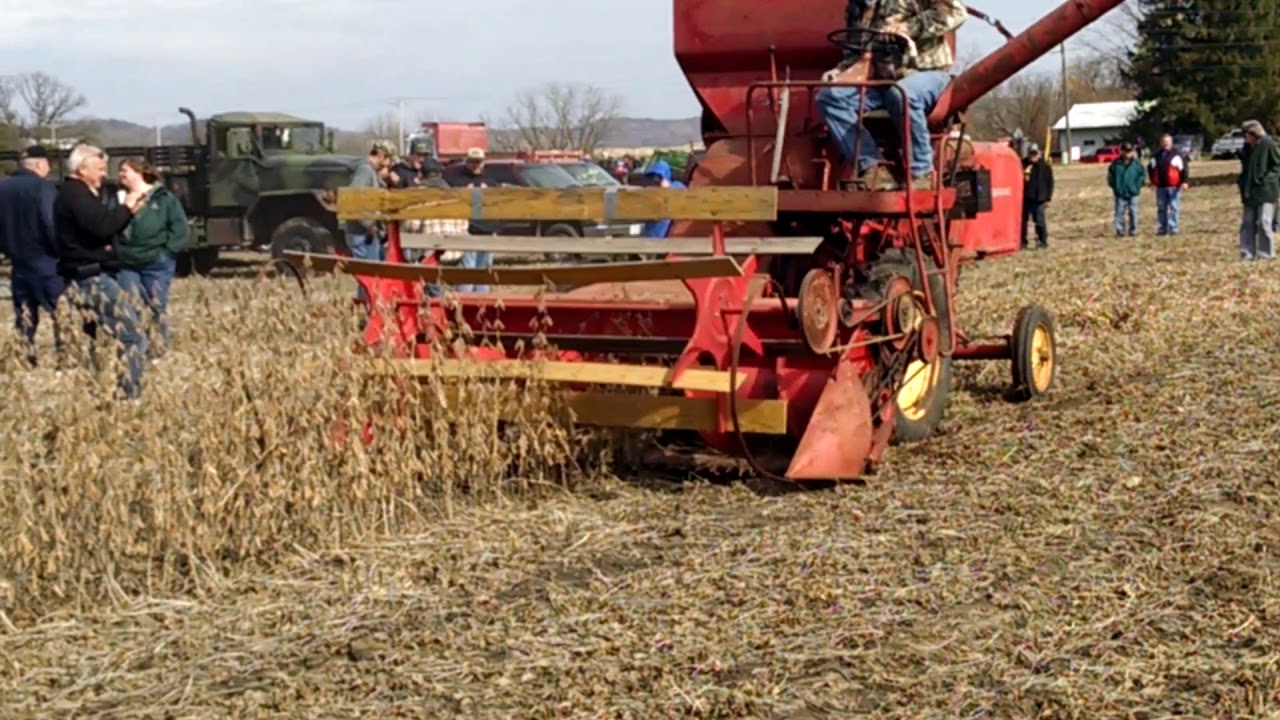 Vintage Combine - YouTube