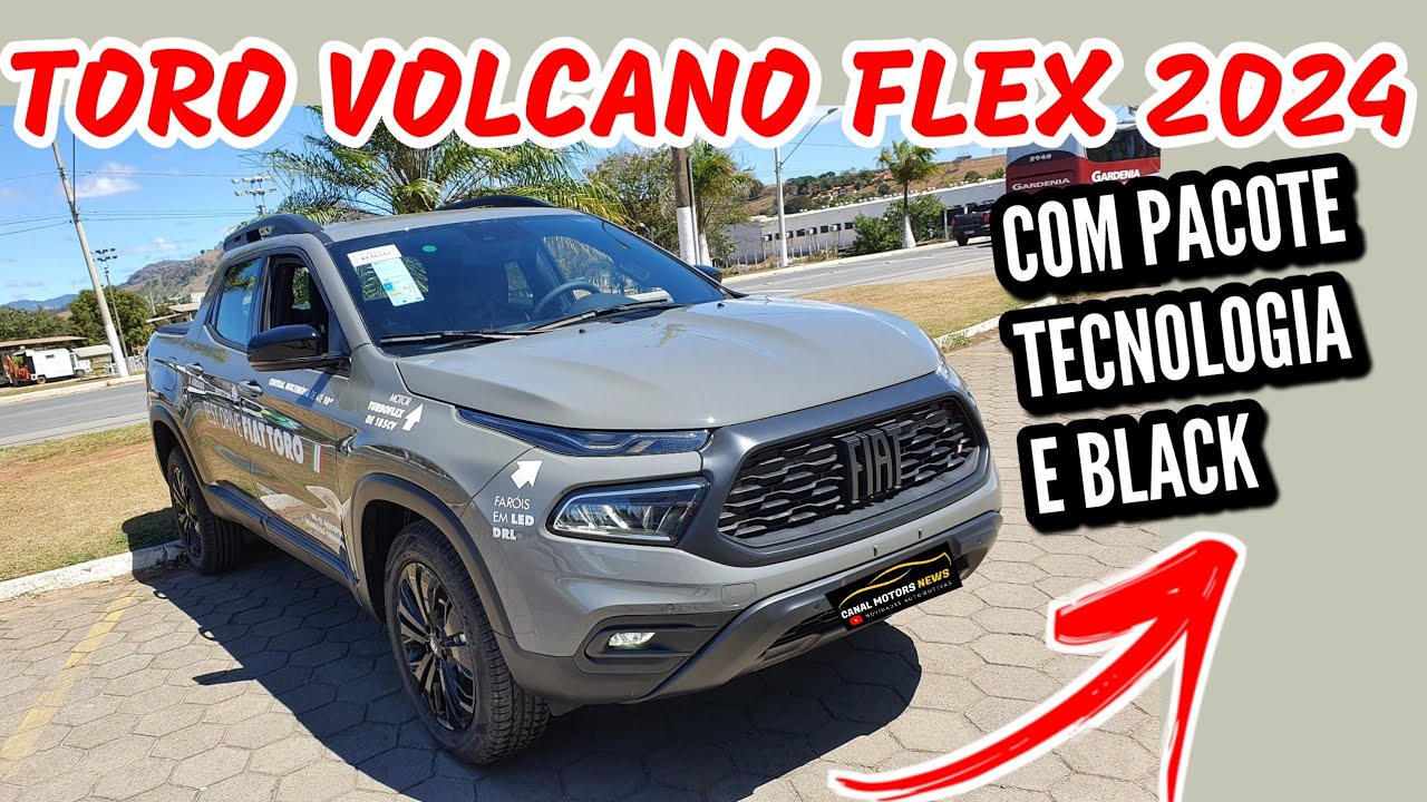 TORO VOLCANO FLEX 2024 COM KIT TECNOLOGIA E BLACK - YouTube