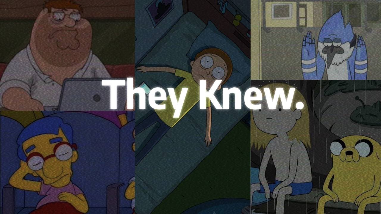 When Cartoons Show What a Broken Heart Feels Like | Cartoon Wisdom ...