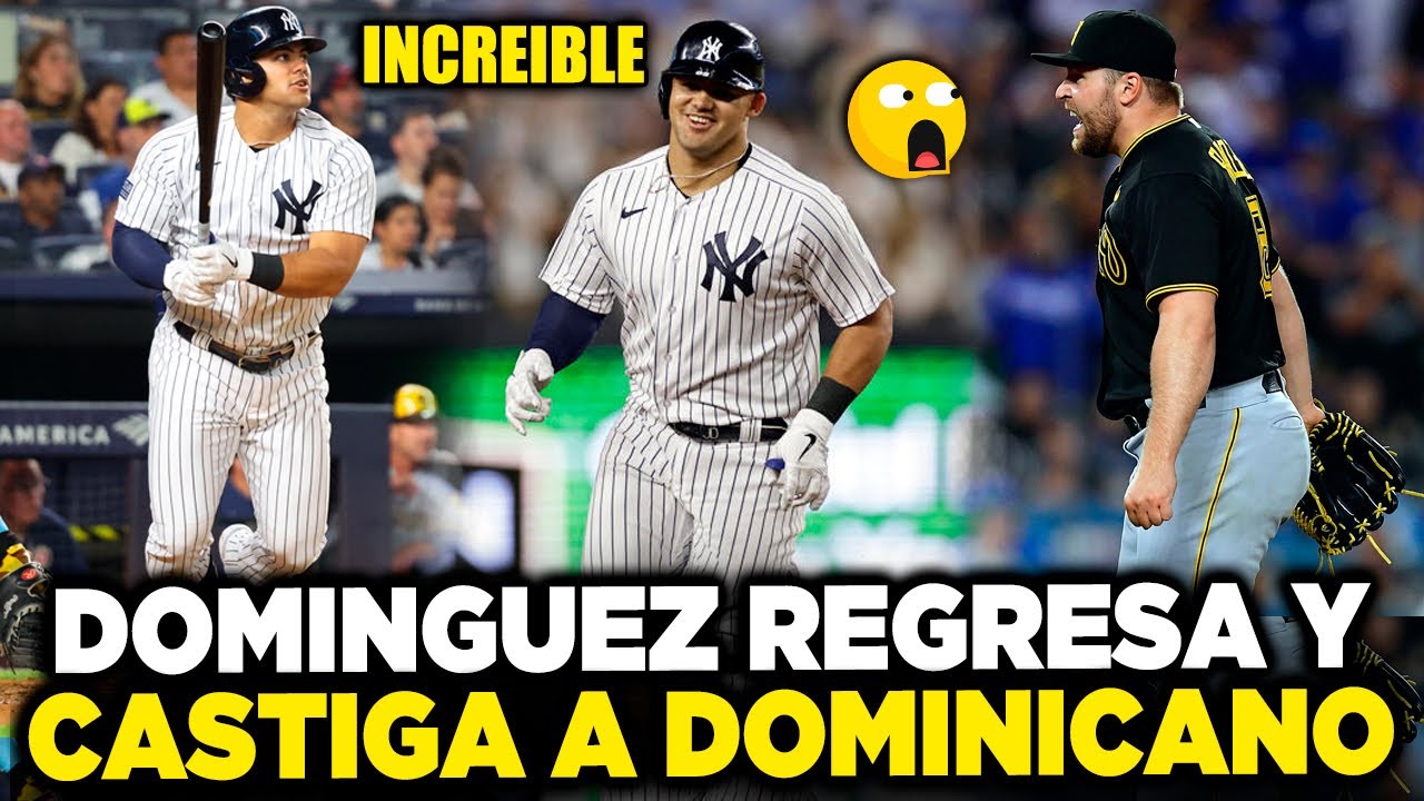 Jasson Dominguez Regresa Y Castiga A Pitcher Dominicano Con Batazo Mira ...