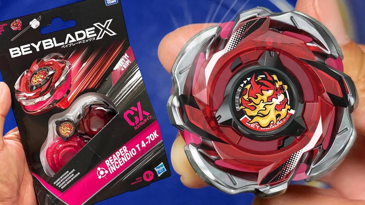 💀Hasbro Just SAVED CX Line‼️ Beyblade X Reaper Incendio CX Unboxing ...