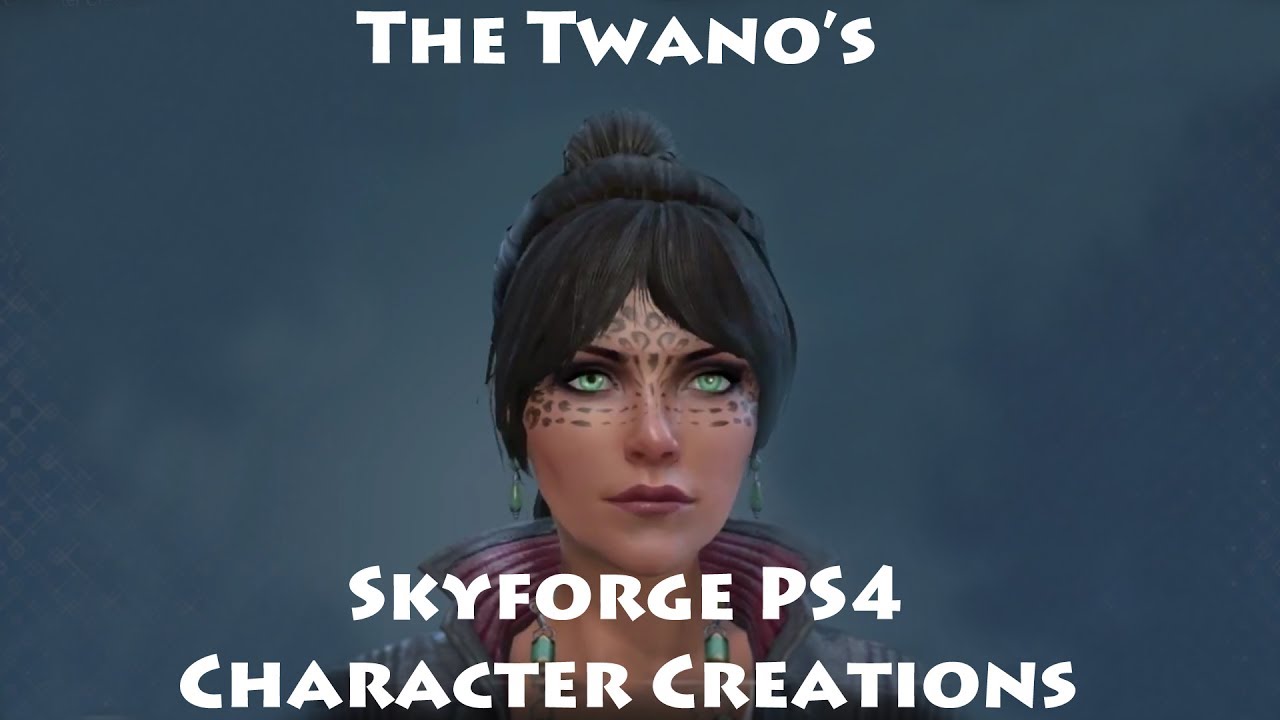Skyforge - Character Creation (Cute Female) #4 - Early Access PS4 - YouTube