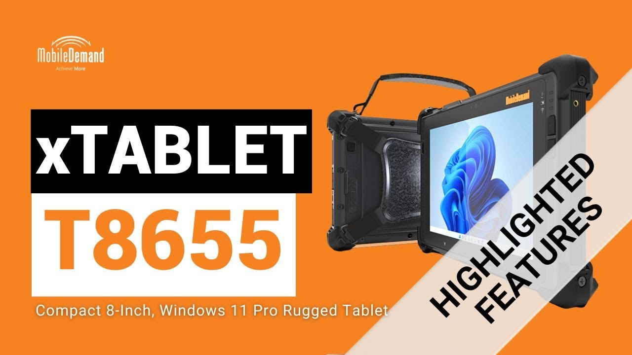 xTablet T8655: Compact, Rugged, and Ready for Anything - YouTube
