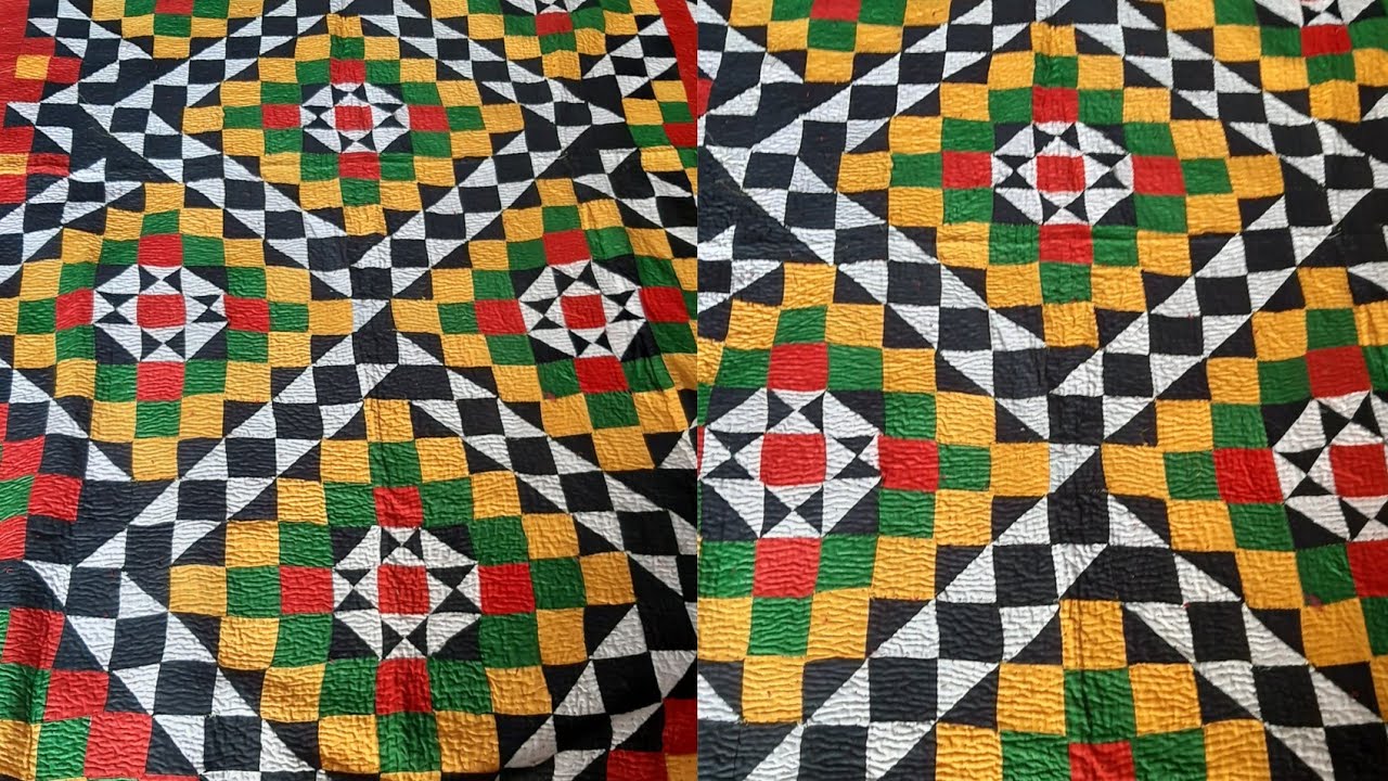 Beautiful Sindhi Rilli design/ Quilt design/sindhi culture muqadas ...