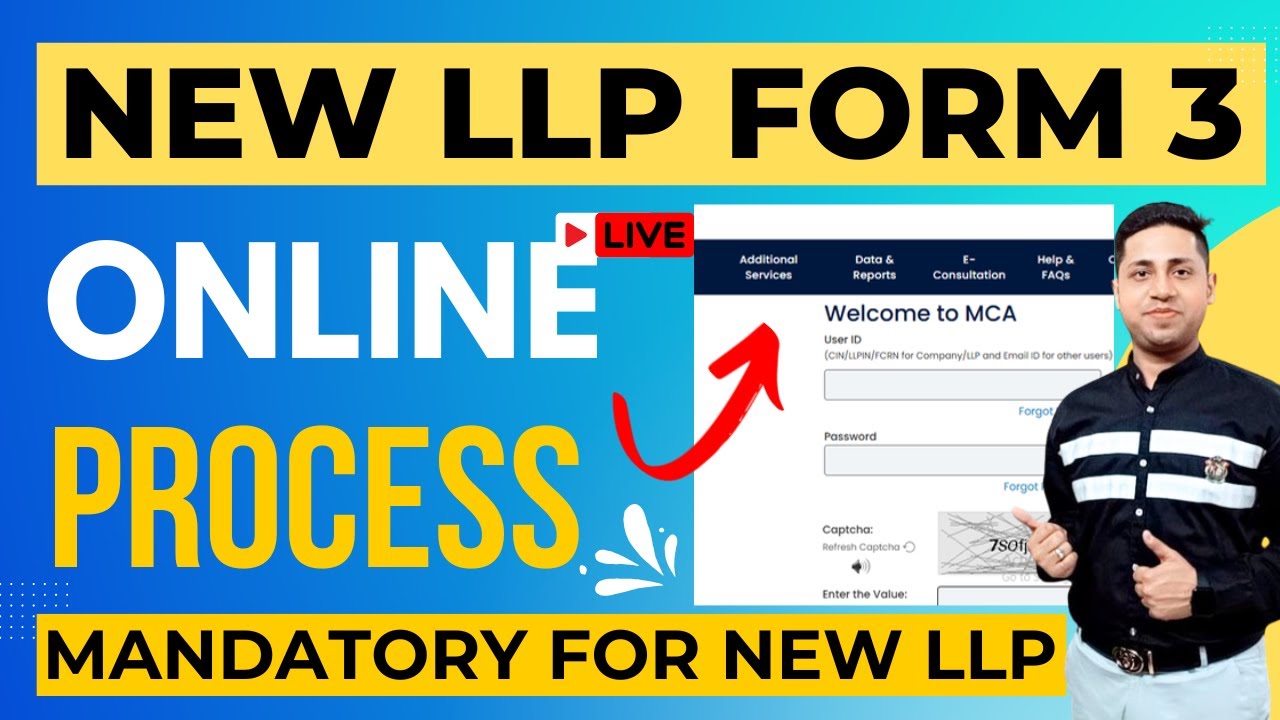 LLP Agreement Filling | Content of LLP agreement I Form 3 LLP on MCA V3 ...