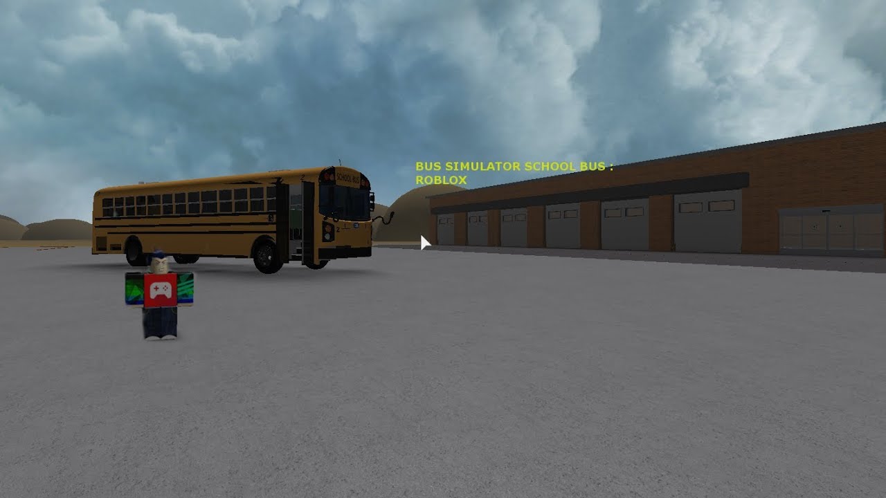 VIDÉO ROBLOX: BUS SIMULATOR/ AUTOBUS SCOLAIRE :) - YouTube