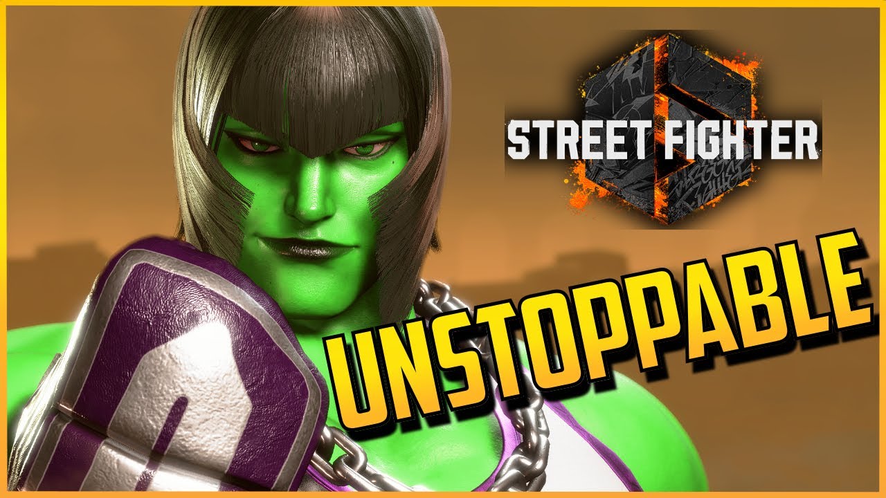 SF6 Big Bird's Marisa Really Is She-Hulk【Street Fighter 6】 - YouTube