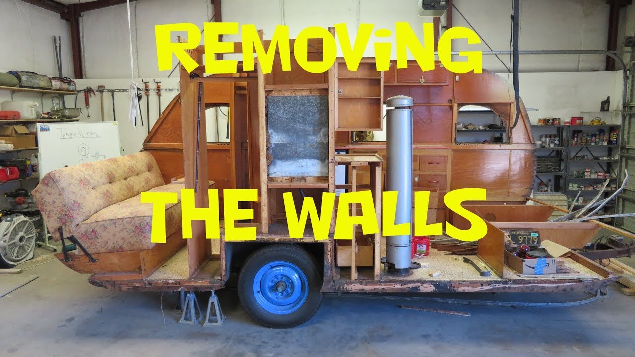 48 Main Line Wall Removal - YouTube