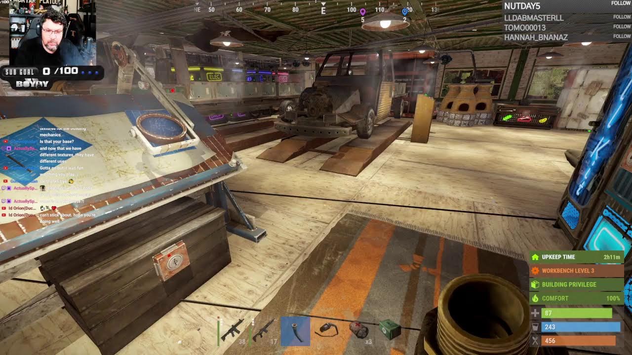 PvE Rust - Short chatting stream while I run Giant Excavator - YouTube