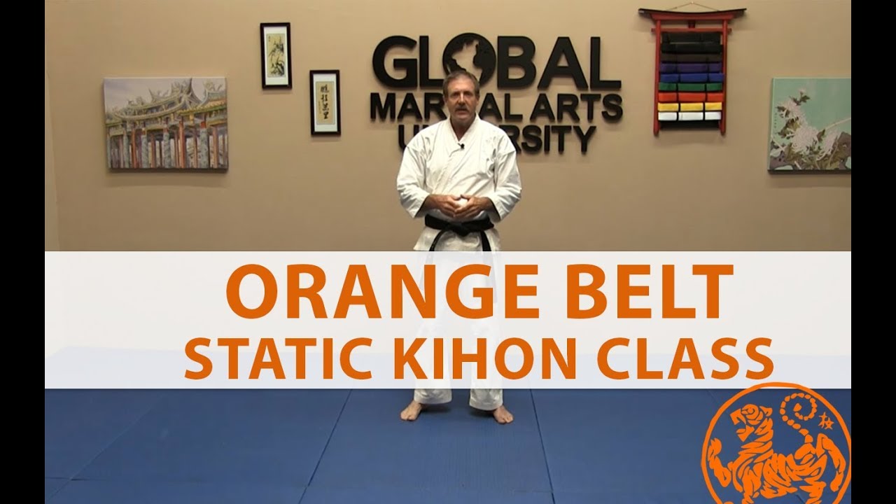 Shotokan Karate Follow Along Class - 7th Kyu Orange Belt - General ...