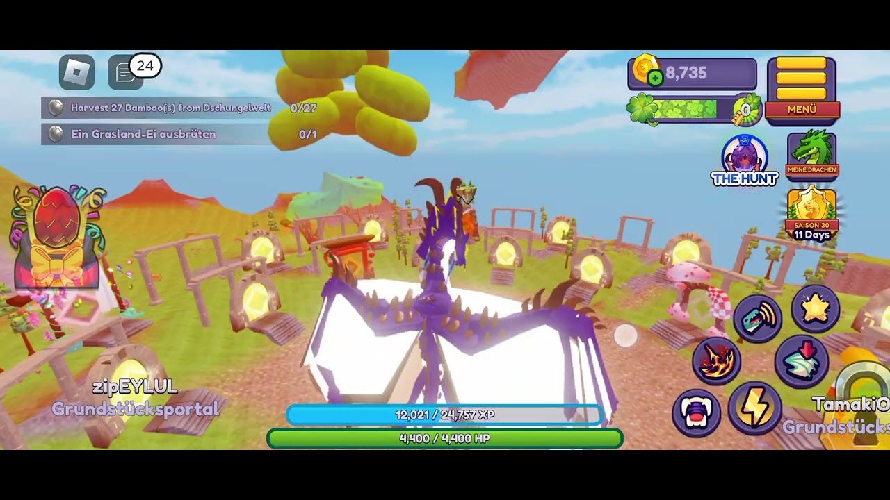 #roblox Dragon adventure part2 my chickass Dragon chronocus today next ...