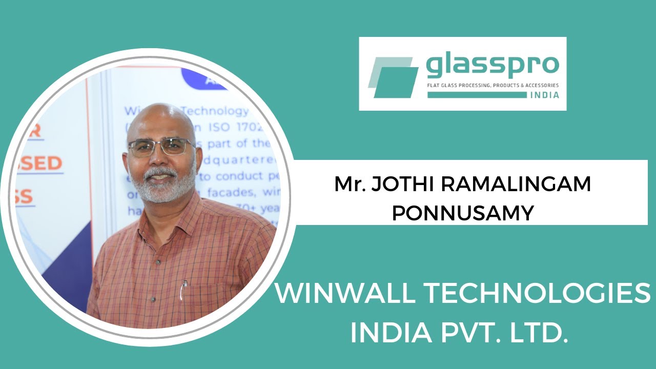 GB speaks to Mr. JOTHI RAMALINGAM PONNUSAMY during glasspro India 2023 ...