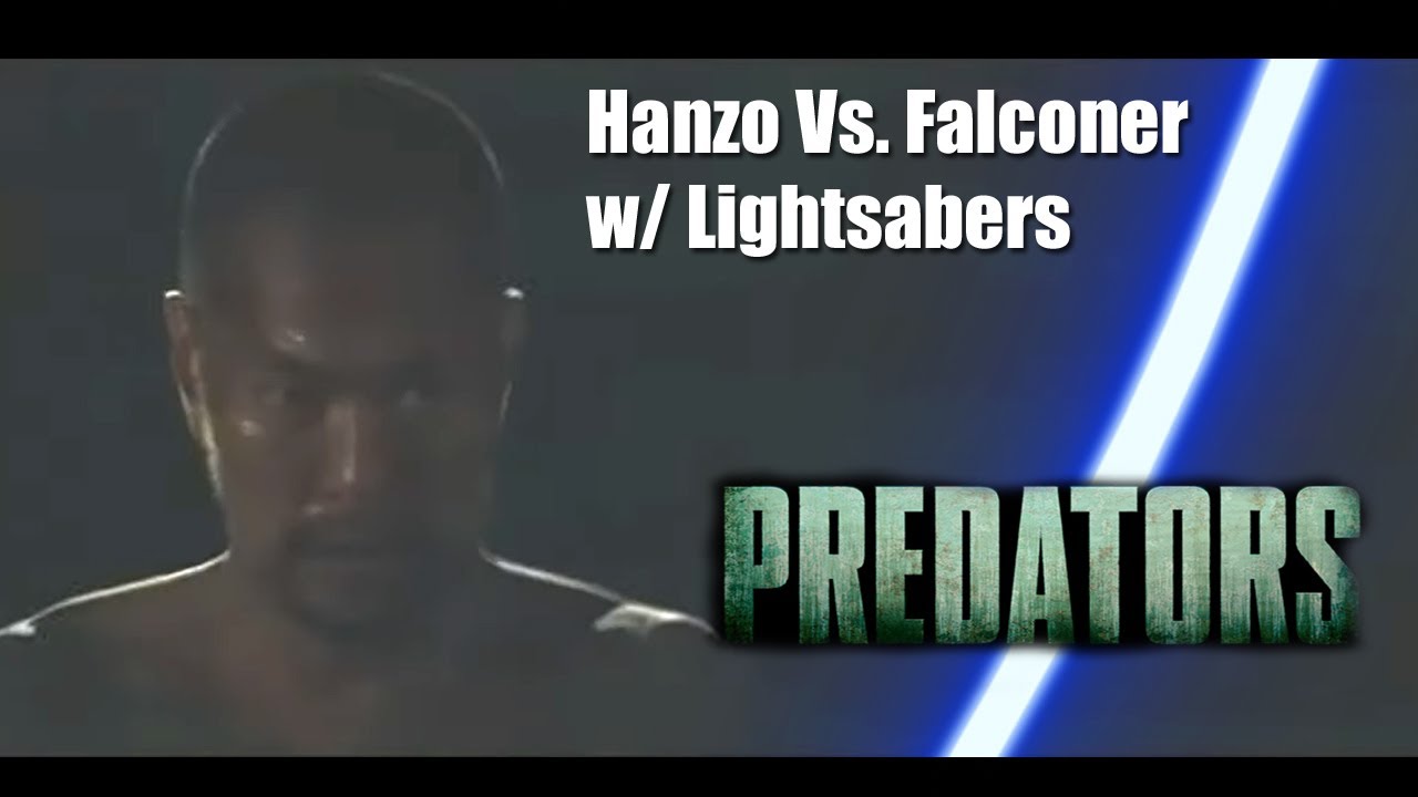 PREDATORS | Hanzo vs Falconer Predator | But with LIGHTSABERS | HD ...