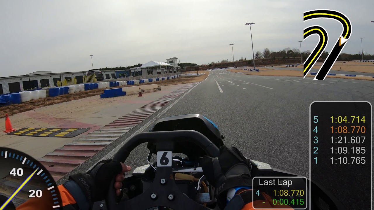 GoPro Motorplex Race 4 with Race and Lap Data Overlays - YouTube