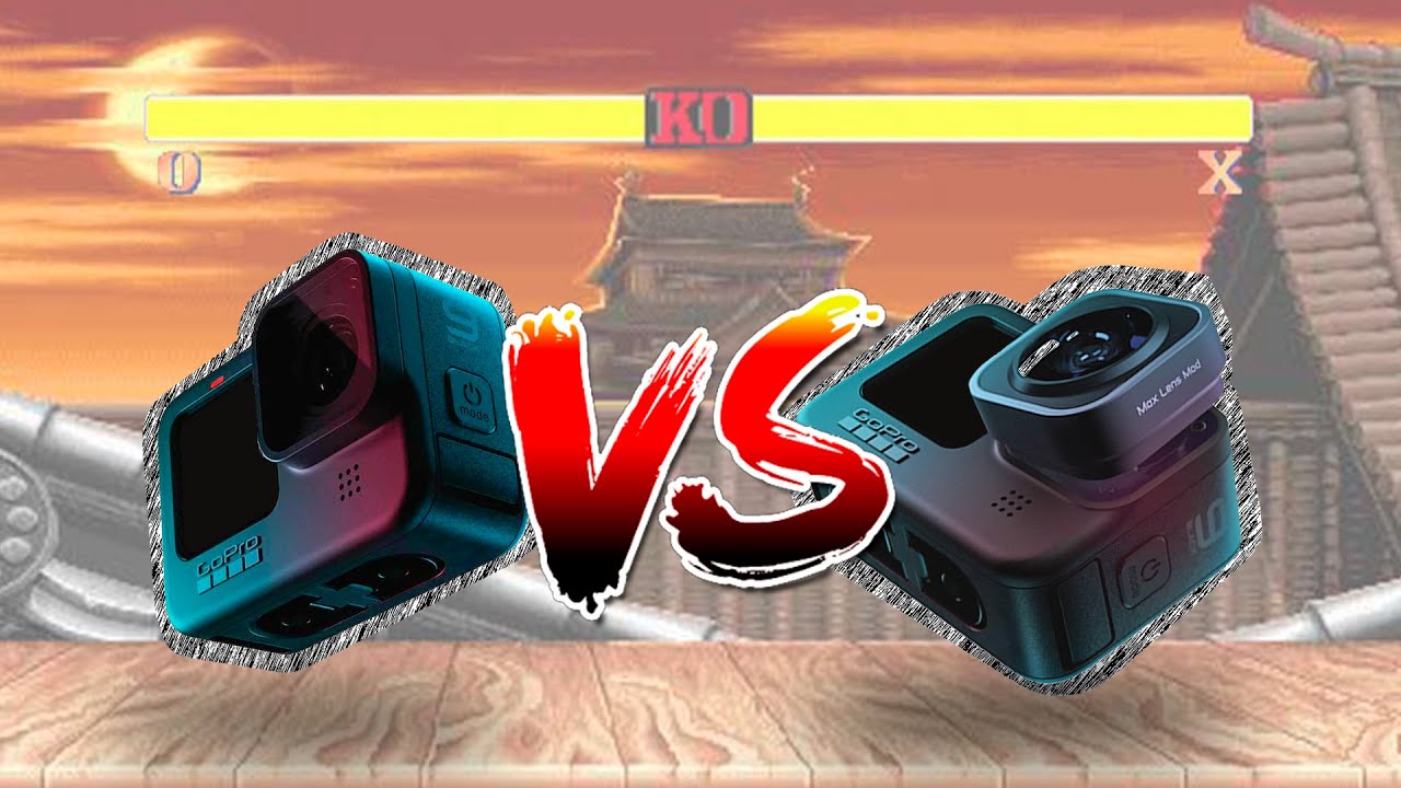 Simple GoPro Hero 9 Black Max Lens Mod Vs Regular Lens - YouTube