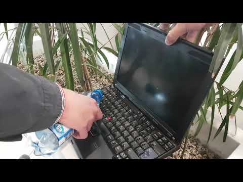 Liquid cooling of ThinkPad X200