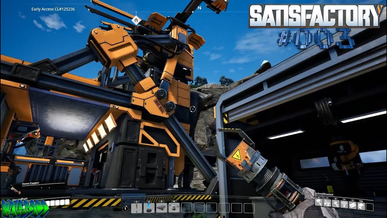 Satisfactory #003 - Hub Upgrade Nr. 6 - YouTube