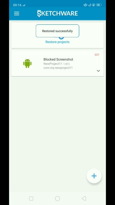 How to Restore Project in Sketchware Pro #tutorial #sketchware_pro #project #apk #sketchware ...