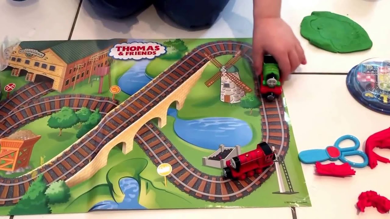 Teletubbies Toys Thomas and Friends Play Doh Surprise Toy Trains ...