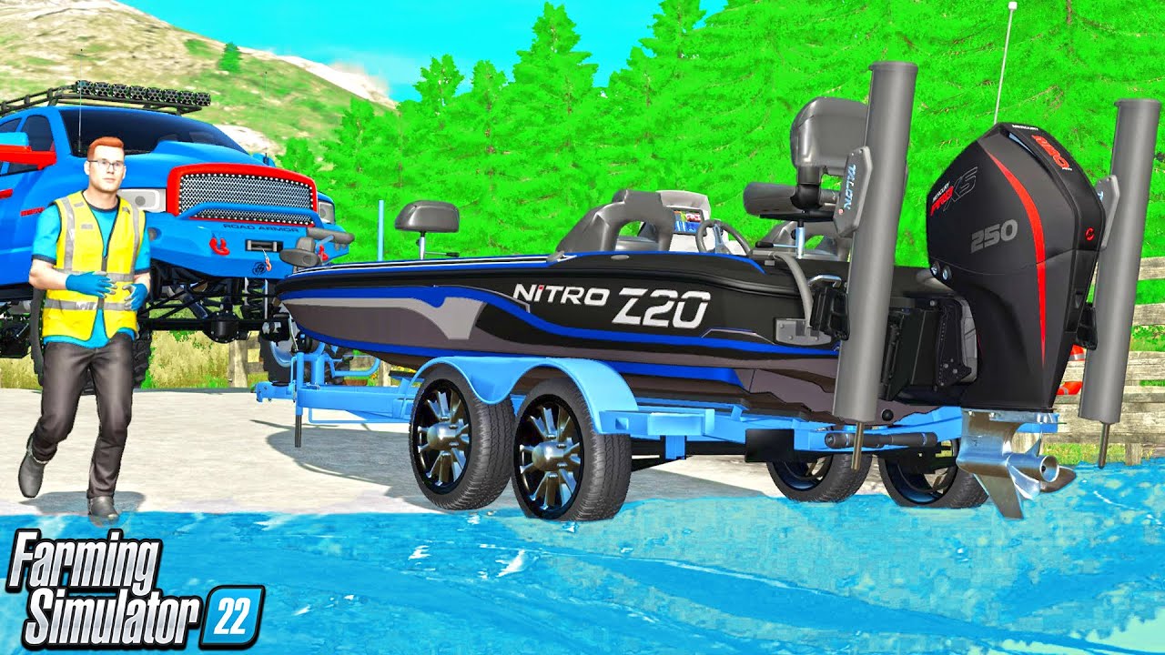 I STOLE THIS BASS FISHING BOAT AND HIT THE LAKE | CAN WE MAKE MILLIONS ...