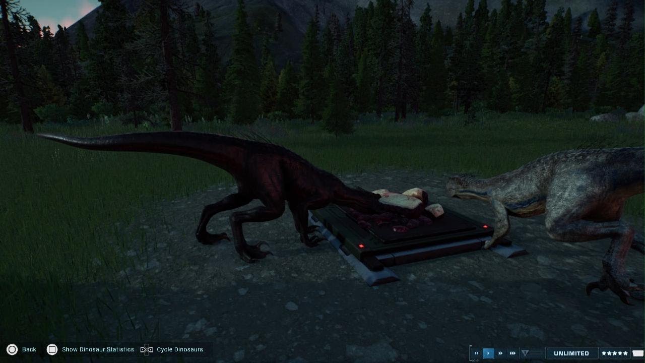 Jurassic World Evolution 2 | Awesome Eating Animation From Indoraptor ...