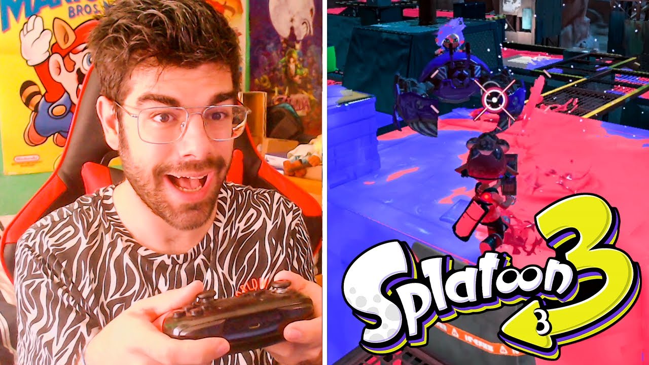 he jugado SPLATOON 3 y... WTF?! 🦑 GAMEPLAY e IMPRESIONES de la BETA ...