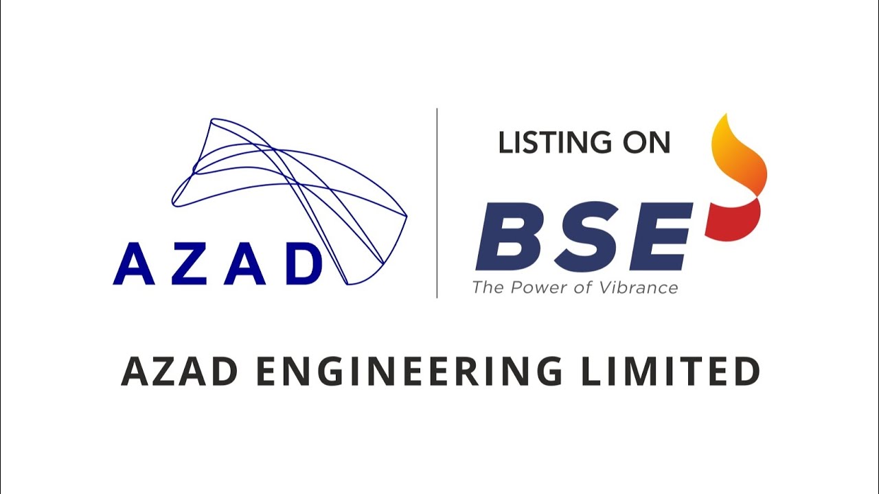 Listing Ceremony of Azad Engineering Limited at BSE. - YouTube