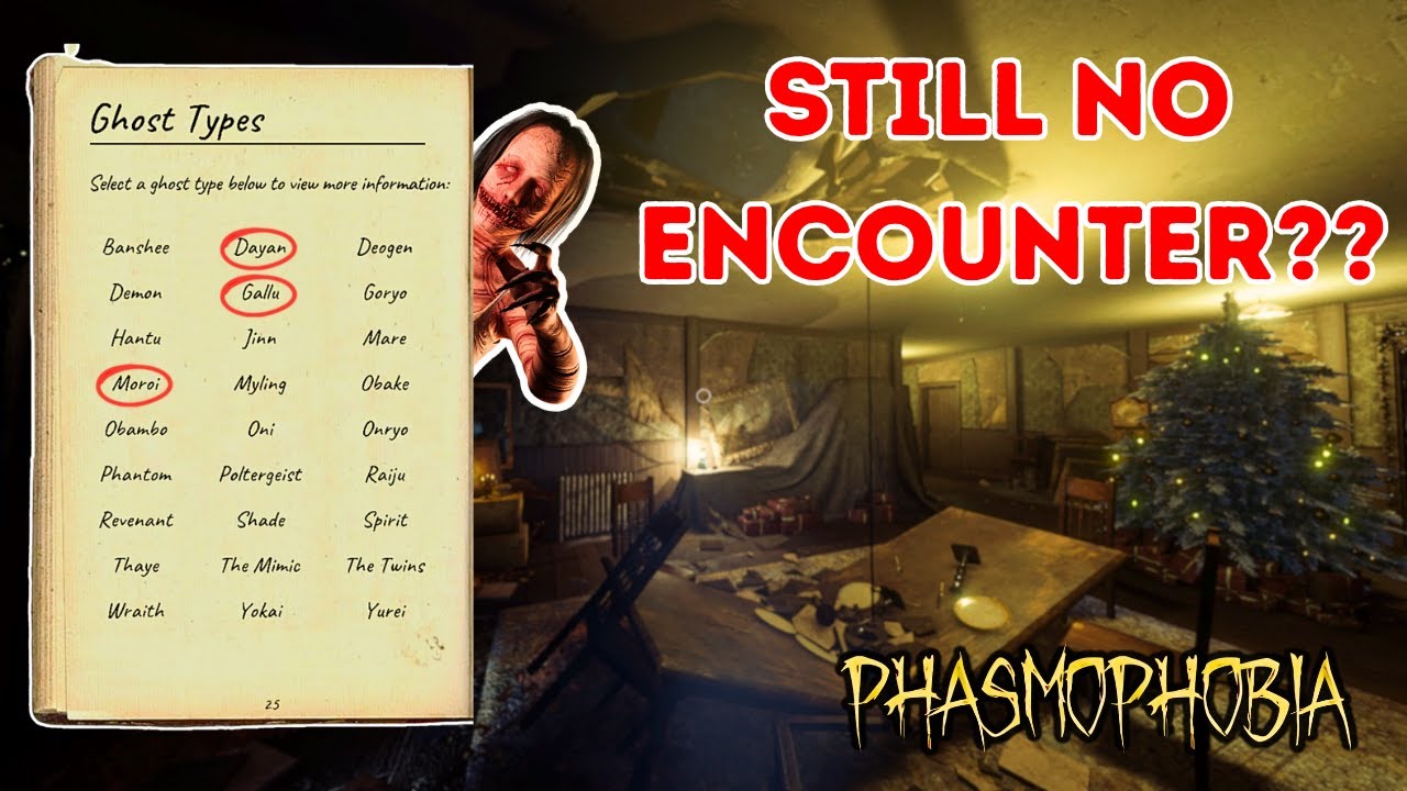 PHASMOPHOBIA Winter’s Jest 🔴 | Hunting the NEW Ghosts: Obambo, Dayan ...