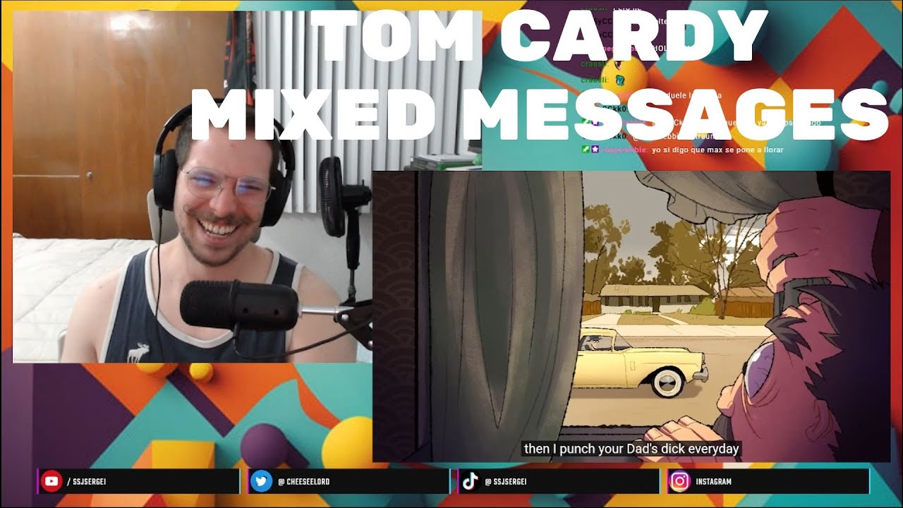 Reaccionando a Tom Cardy - Mixed Messages - YouTube