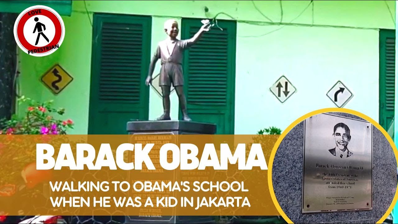 Obama Indonesia - Walking to Obama's School When He Lived in Jakarta ...