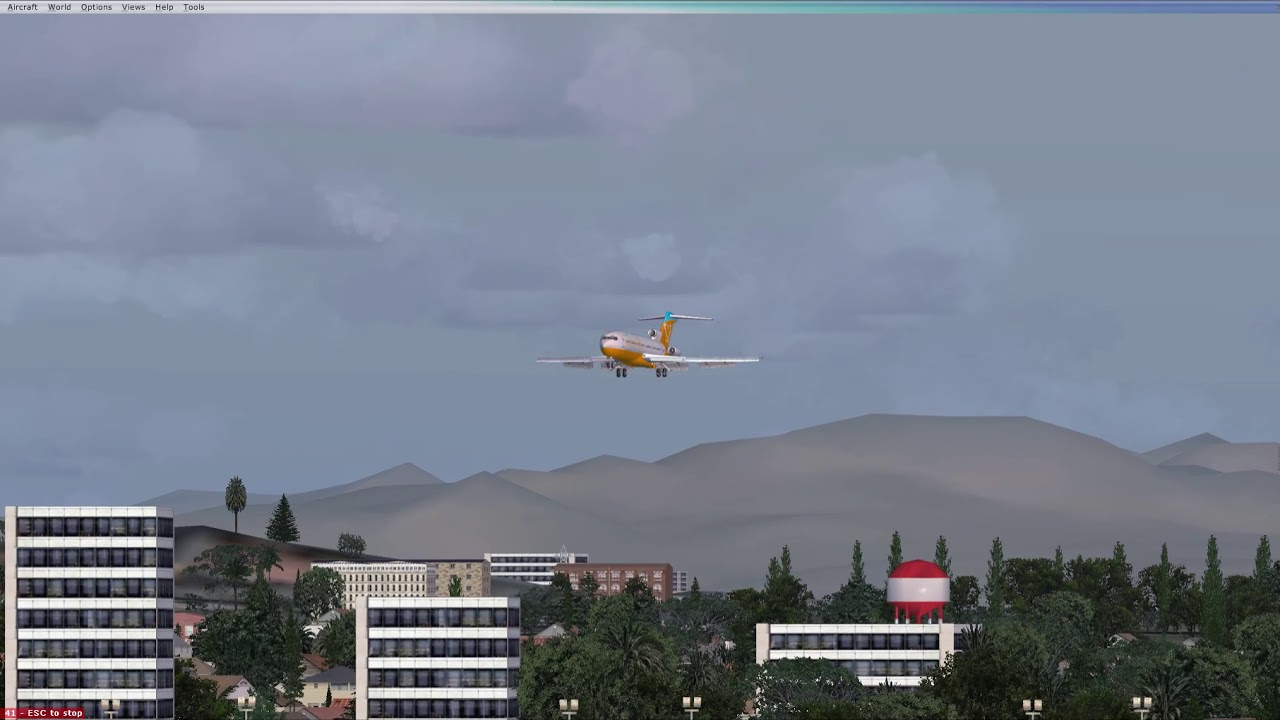 Orbit Airlines 727-200 landing in Phoenix - YouTube