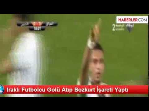 Iraklı Futbolcu Golü Atıp Bozkurt İşareti Yaptı