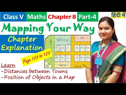 Mapping Your Way (Part 4) / NCERT Class 5 MATH Chapter 8 Page 123 to ...