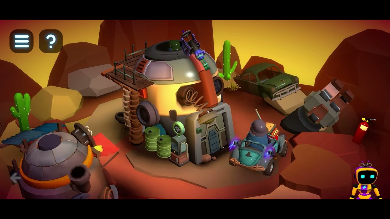 Tiny Robots Portal Escape. Waddle Wars. 3 Stars Walkthrough. - YouTube