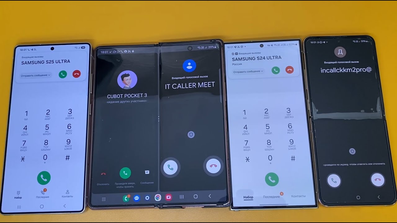 4 INCOMING CALLS ON FIVE PHONES TWO SOCIAL MEDIA GOOGLE MEET WHATS APP ...