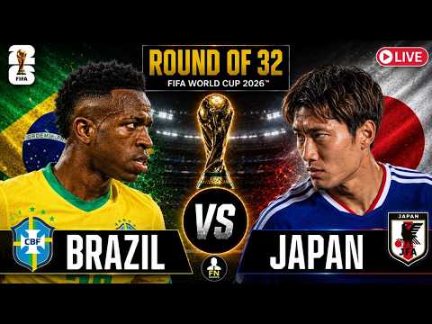 Brazil vs Japan - 2026 FIFA World Cup Knock Outs - Live Stream Color Radio Broadcast