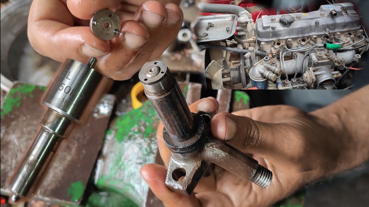 Toyota 13b engine injector repair #injector _ injector work - YouTube